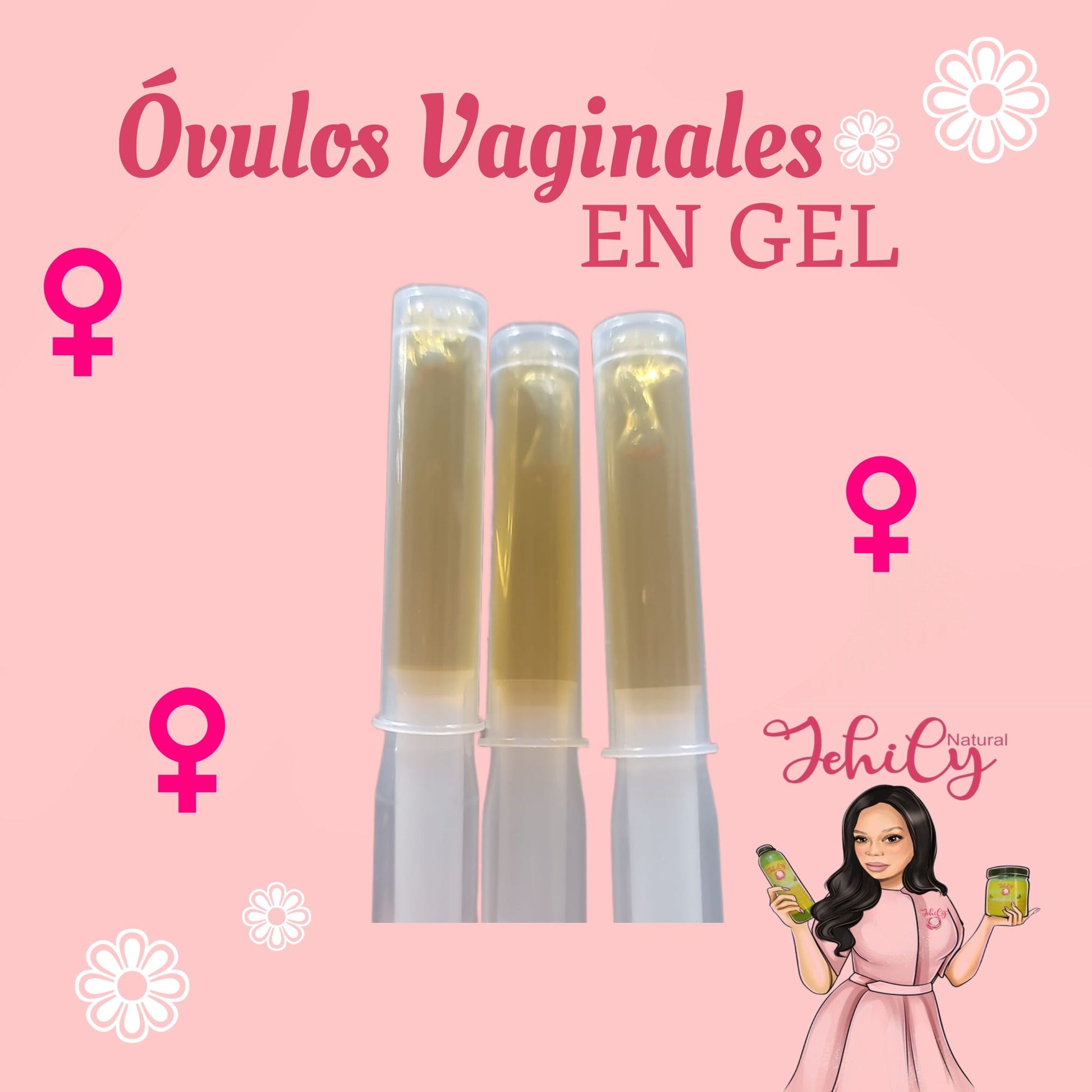 Ovulos vaginales en gel / vaginal tightening gel. – Jehily Natural